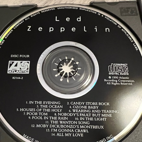 Led Zepplin | Other | Led Zepplin 4 Cd Collection54 Tracksgreat ...